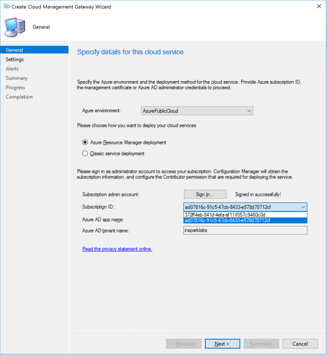 Unleash your Azure CSP subscription for Cloud Management Gateway ...